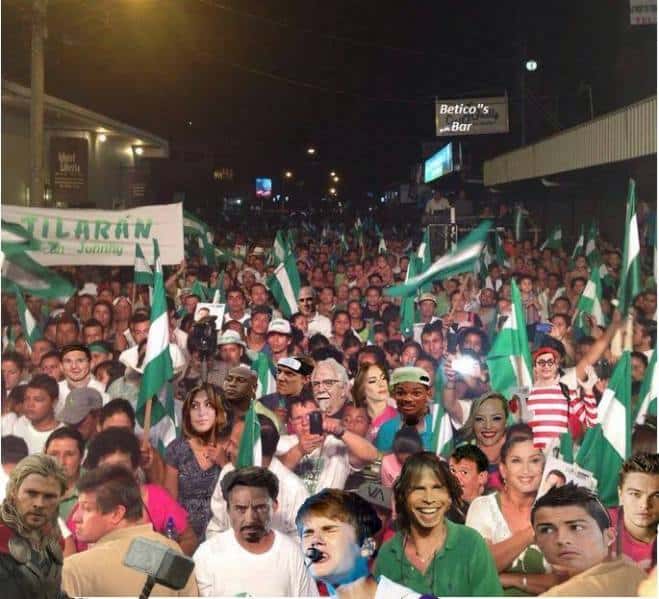 Are these rally images ALSO photoshopped? : The Tico Times | Costa Rica ...