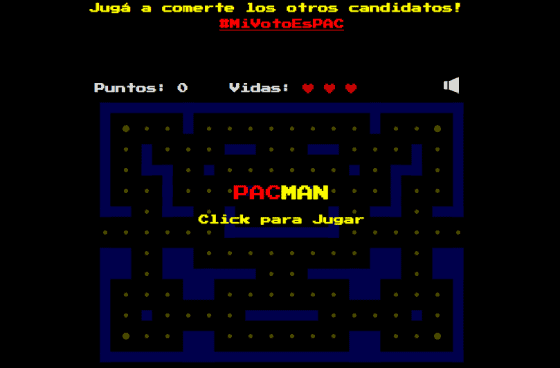 Waste time today playing this awesome politically inspired ‘PACMAN ...