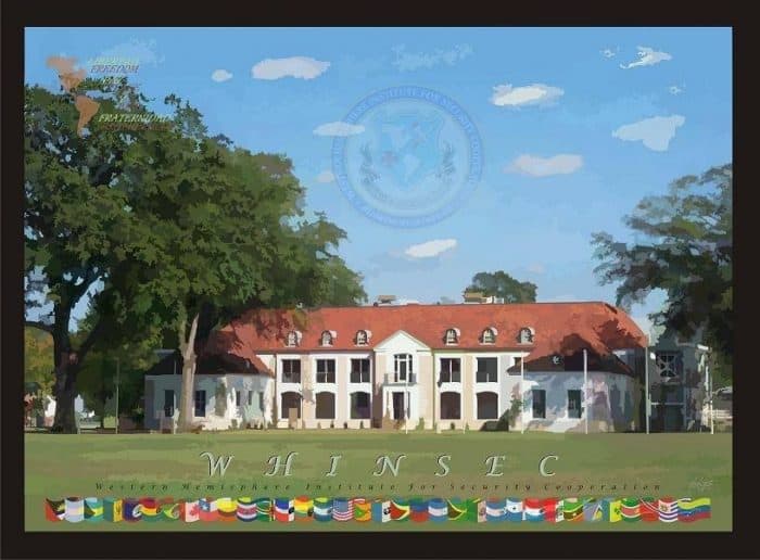 WHINSEC officer responds to Code Pink