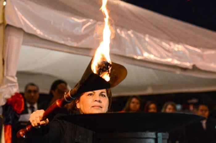 Independence Torch arrives in San José : The Tico Times | Costa Rica ...