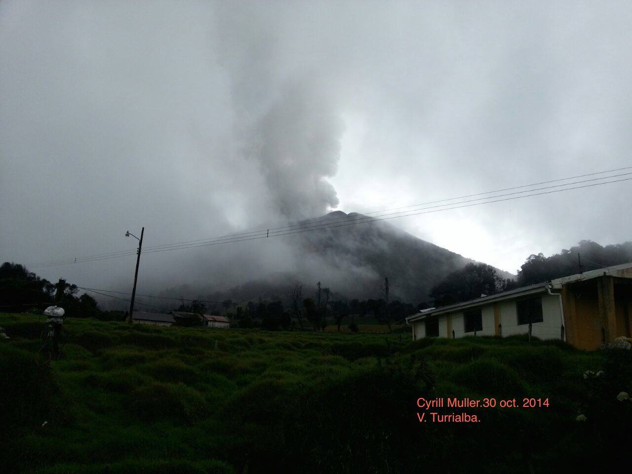 Turrialba Volcano eruption in Costa Rica: Photos from the web : The ...