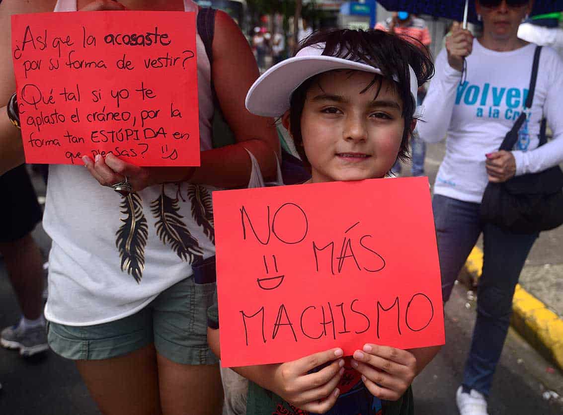 Costa Rica protesters march against street harassment