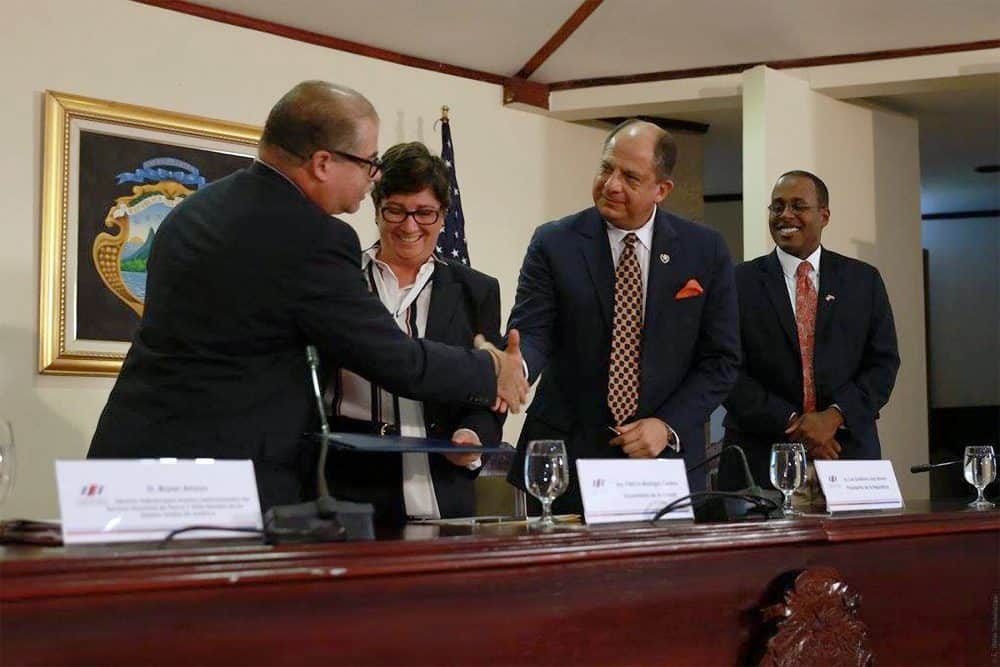 Costa Rica, US officials sign conservation agreement