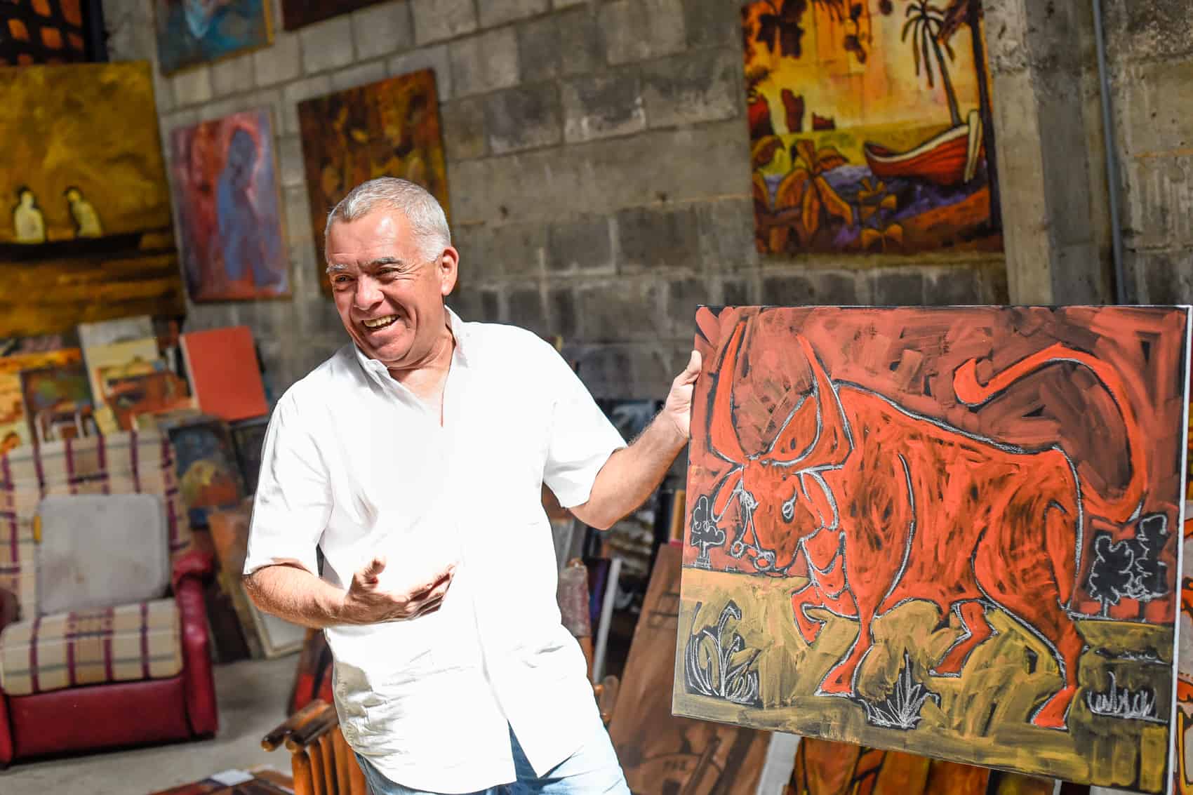 5 questions for Costa Rican painter Milo Gonzales : The Tico Times ...