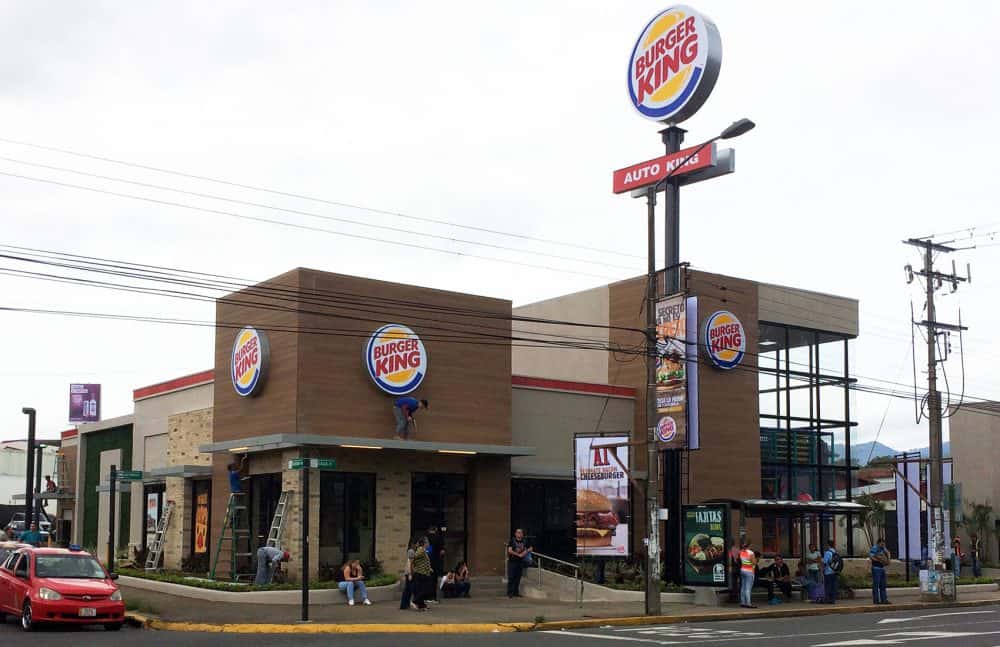 Burger King reopens operations in Costa Rica