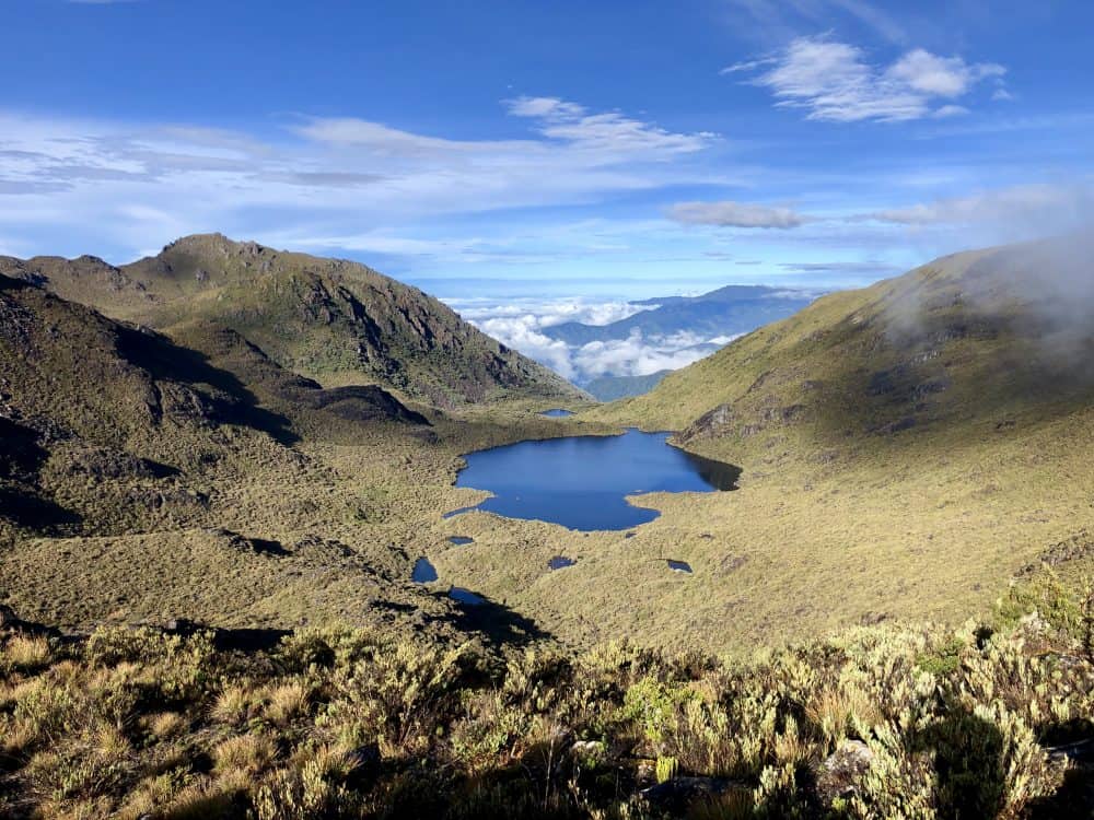 On top of the world at Costa Rica's Chirripó National Park Summit