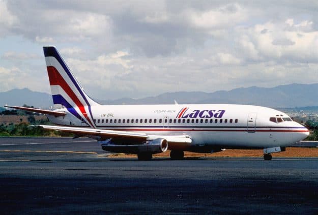 TBT: When LACSA flew the colors of Costa Rica across the Americas