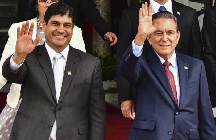 Pic of the Day: Alvarado and new Panamanian president Laurentino ...