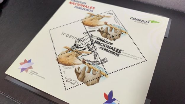New Costa Rica Stamp featuring the Sloth