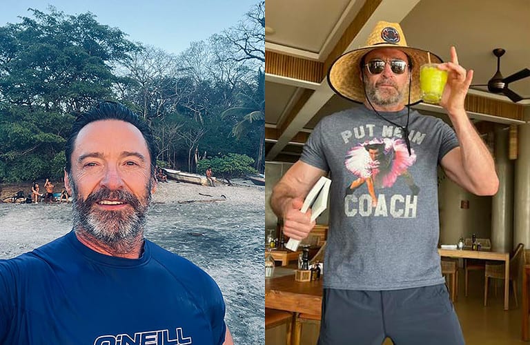 Wolverine Star Hugh Jackman Back in Costa Rica