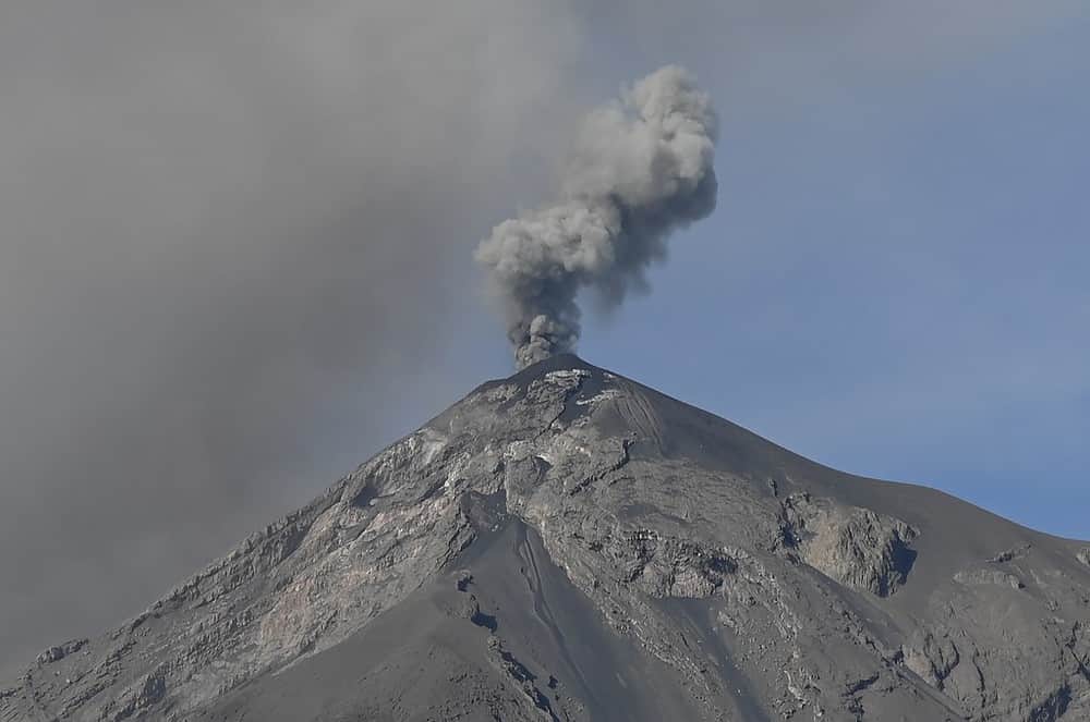 Guatemala's Fuego Volcano Erupts Again