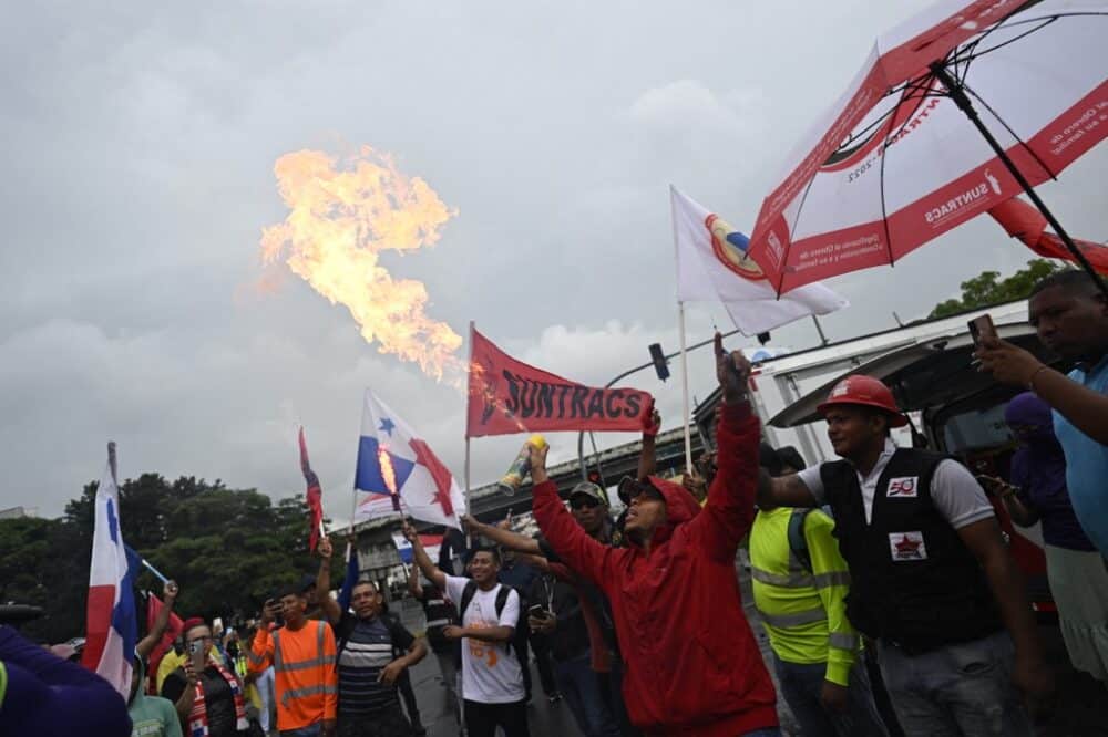 Protests in Panama Over New Contract for Canadian Mine