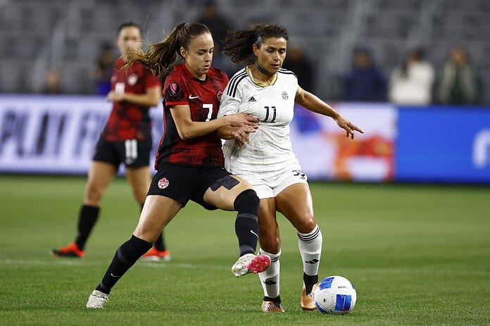 Canada defeats Costa Rica 1-0 in extra time in Women's Gold Cup ...