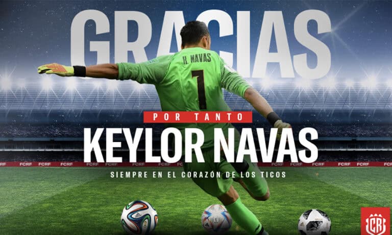 Keylor Navas Bids Farewell to the Costa Rican National Team : The Tico ...
