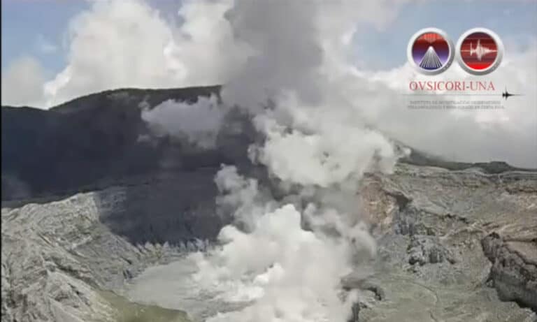 Costa Rica's Poás Volcano Erupts, National Park Closes Temporarily