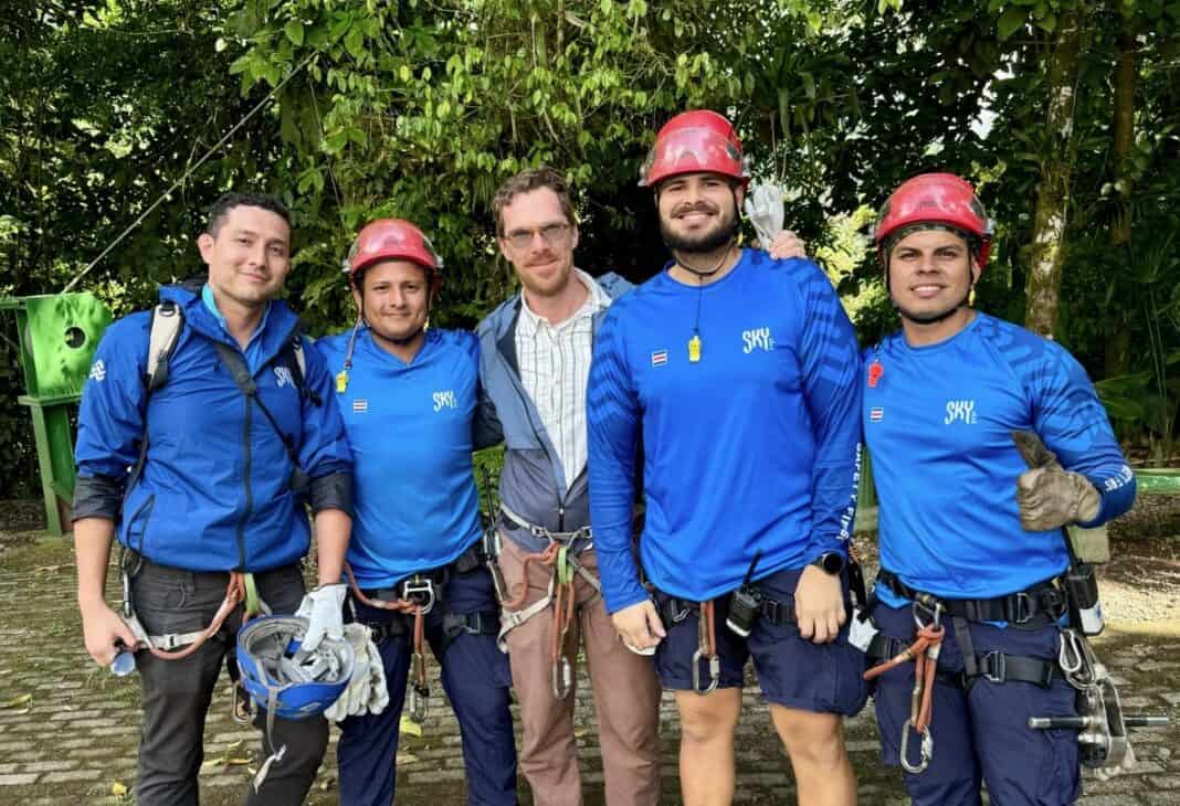 Actor Benedict Cumberbatch Enjoys Family Getaway in Costa Rica