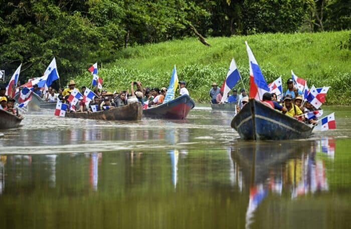 Panama Farmers Protest Indio River Reservoir for Canal Water Supply