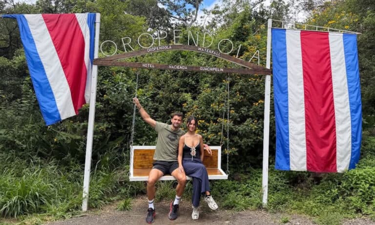 Tennis Star Dimitrov and Actress Gonzalez Costa Rica Getaway