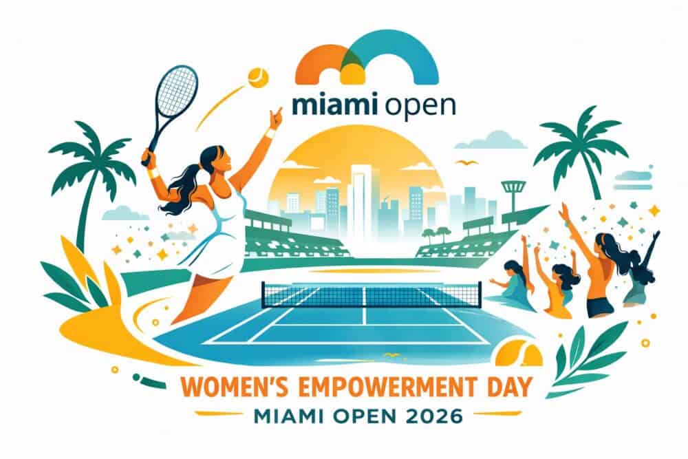 Miami Open Begin Women’s Main Draw With Women’s Empowerment Day : The ...