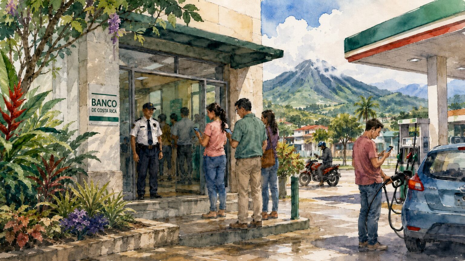 How Cell Phones Took Over Public Life in Costa Rica